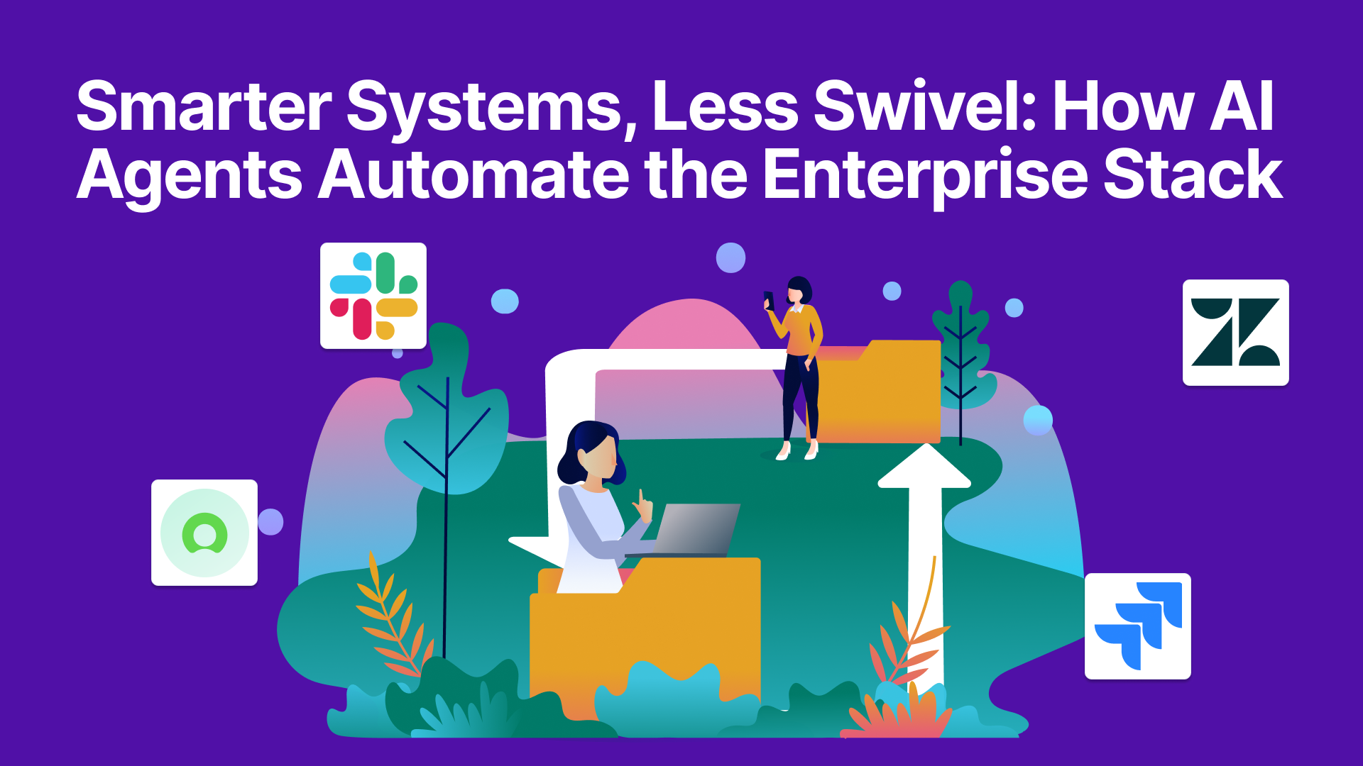 The Future of Work Is Agentic: AI Agents Across the Enterprise Stack
