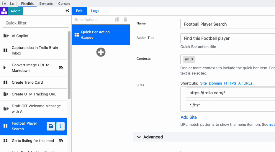 Build a Custom Sidebar Mod with PixieBrix